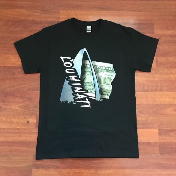 LOUminati | Shirts | Louminati Logo Short Sleeve Tee Black | Poshmark